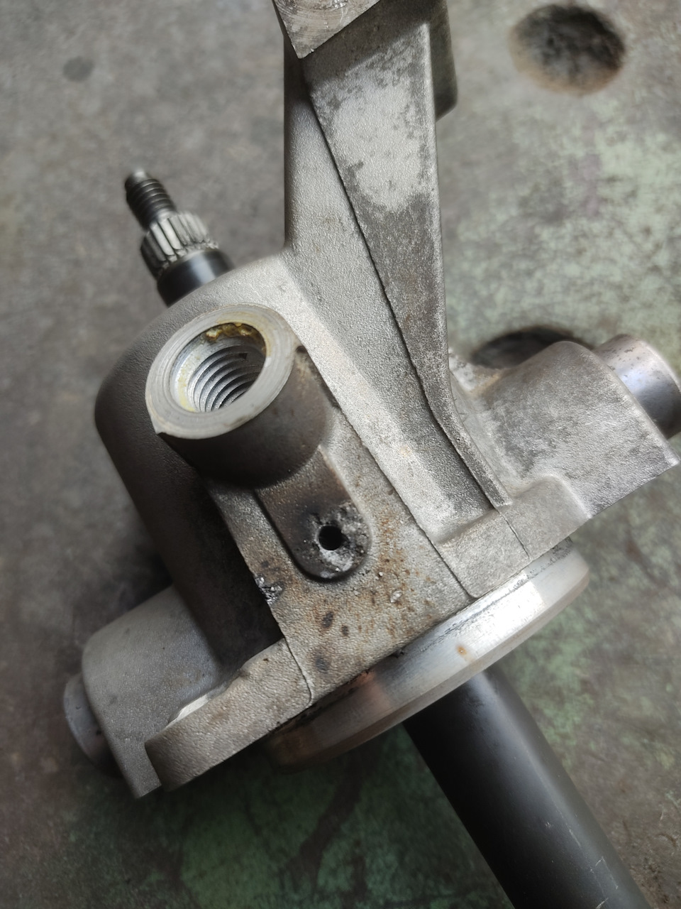 Механизм выбора передач, ремонт. — Volkswagen Transporter T5, 1,9 л ...