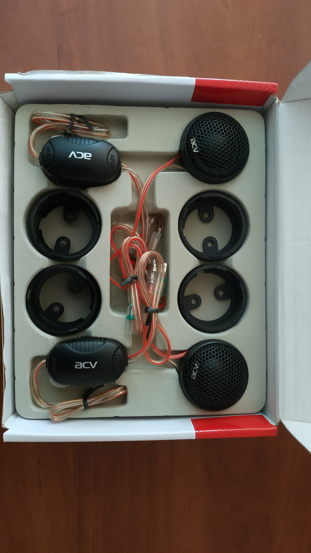 🆔:42 🔊 Твиттеры ACV TWS-25 в штатные места — Lada Vesta (1G), 1,6 л, 2019 года | автозвук | DRIVE2