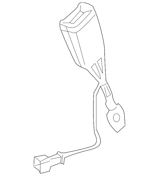 A2048600169 Замок ремня безопасности Mercedes | Запчасти на DRIVE2