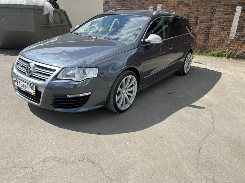 Финальный облик Пассата — Volkswagen Passat Variant (B6), 2 л, 2010 ...