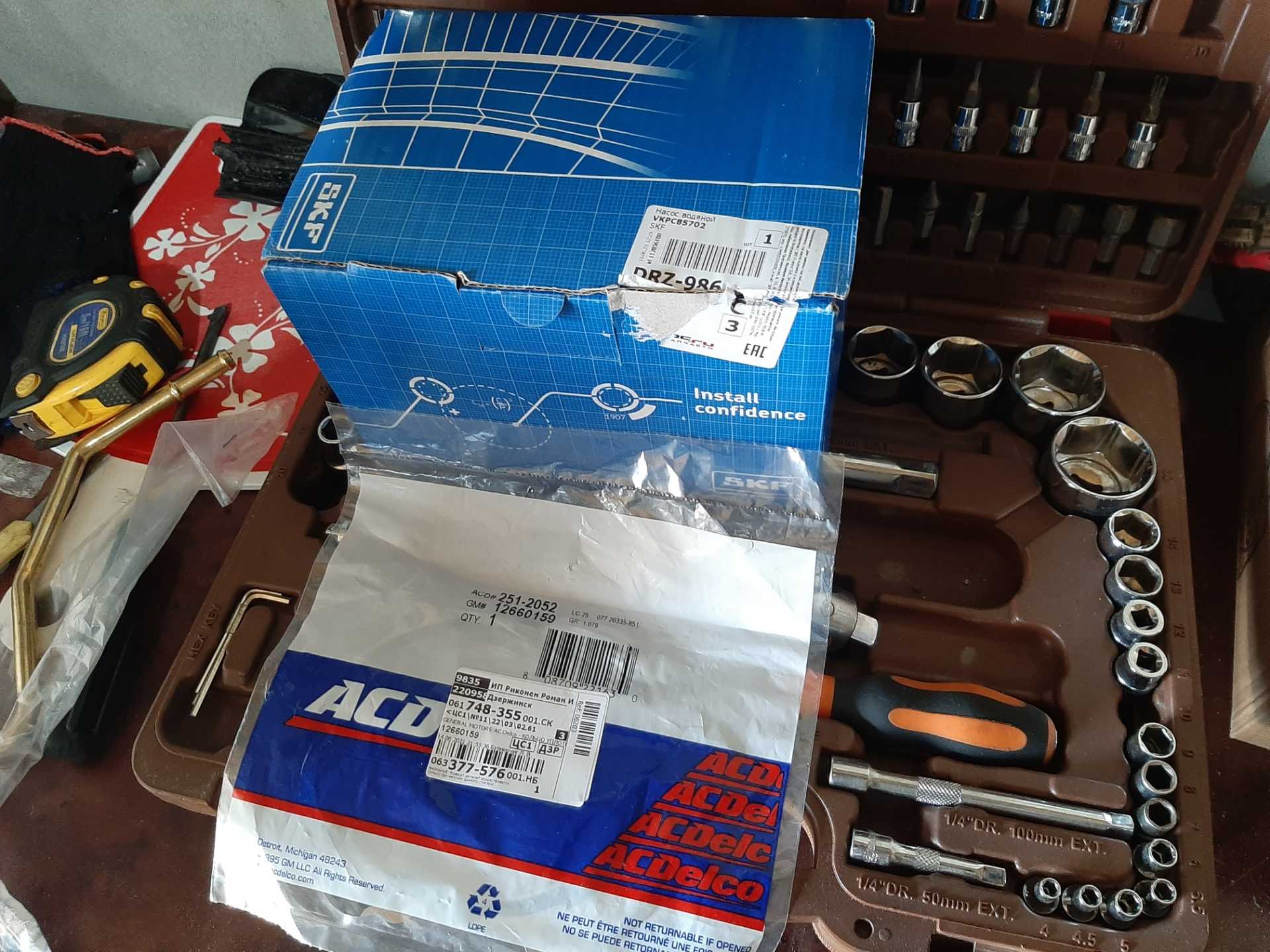 ️Замена радиатора & помпы и восстановление подушки двигателя ...