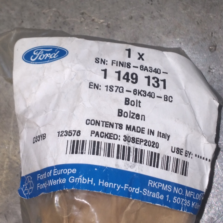 Замена переднего сальника коленвала . Попытка №3. — Ford Maverick II, 2 ...