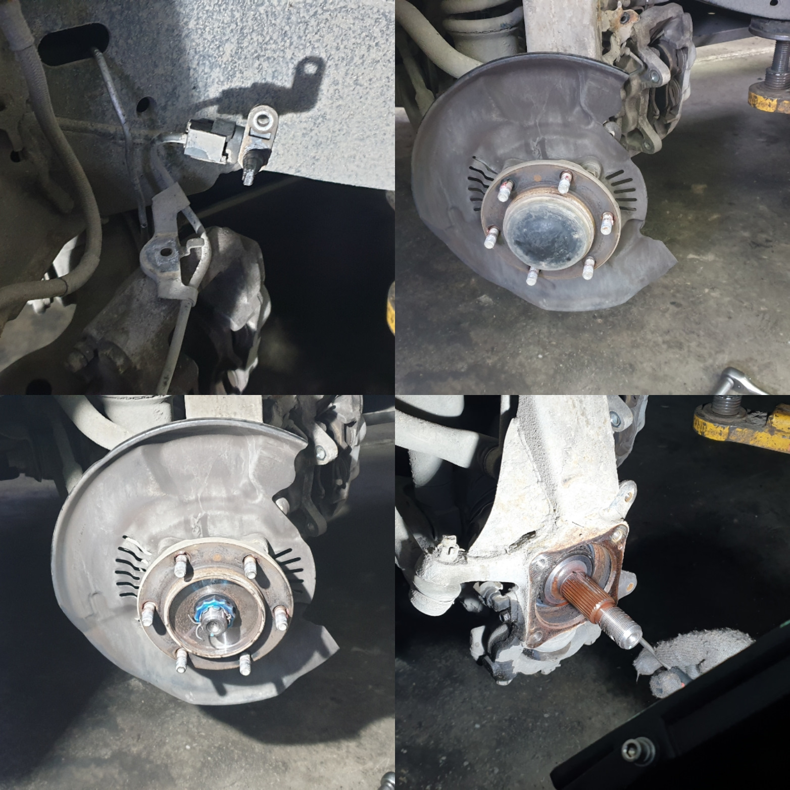 Замена ступичного подшипника. — Toyota Land Cruiser Prado 150-series, 2 ...