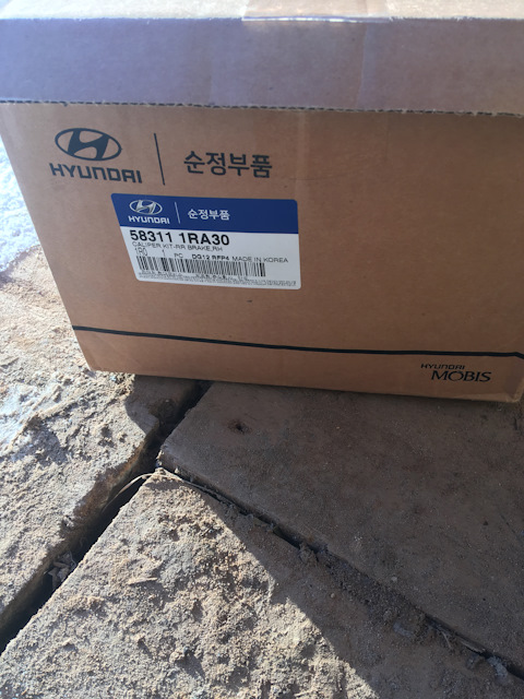 583111RA30 Тормозной суппорт KIA HYUNDAI | Запчасти на DRIVE2