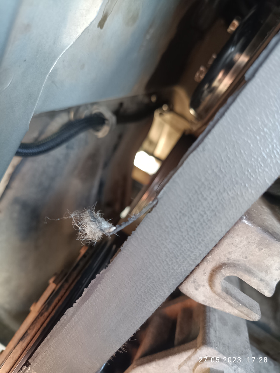 Замена помпы и приводного ремня, Логан 2 с мотором H4М. Ревизия ...