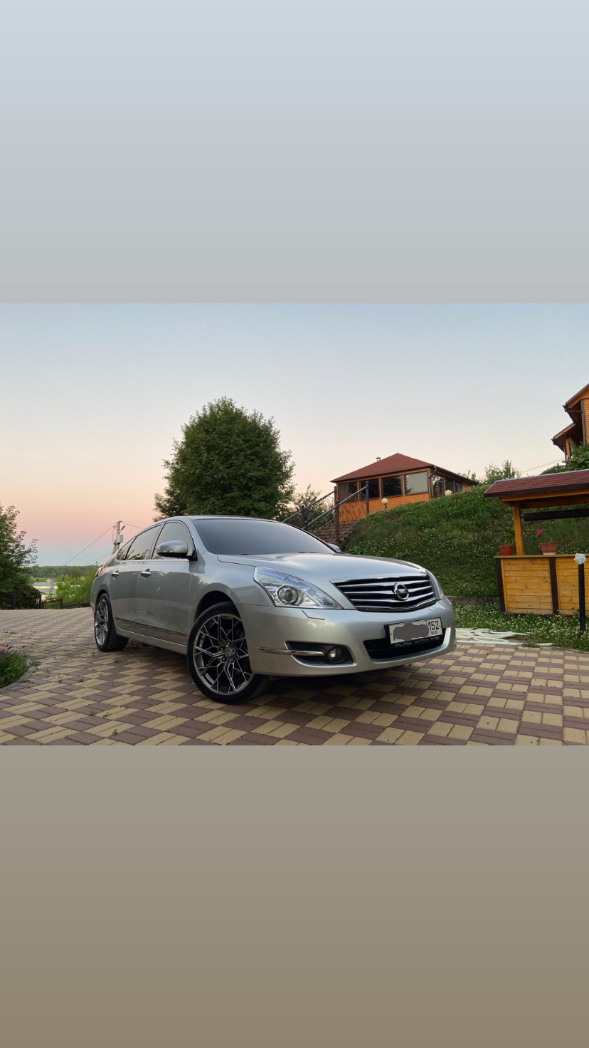Запись №10. Переобувка на 19r — Nissan Teana (J32), 2,5 л, 2013 года ...