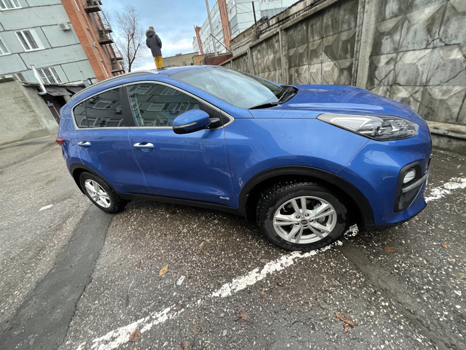 Оригинальные пороги на Sportage D9875AB100 — KIA Sportage (4G), 2 л ...