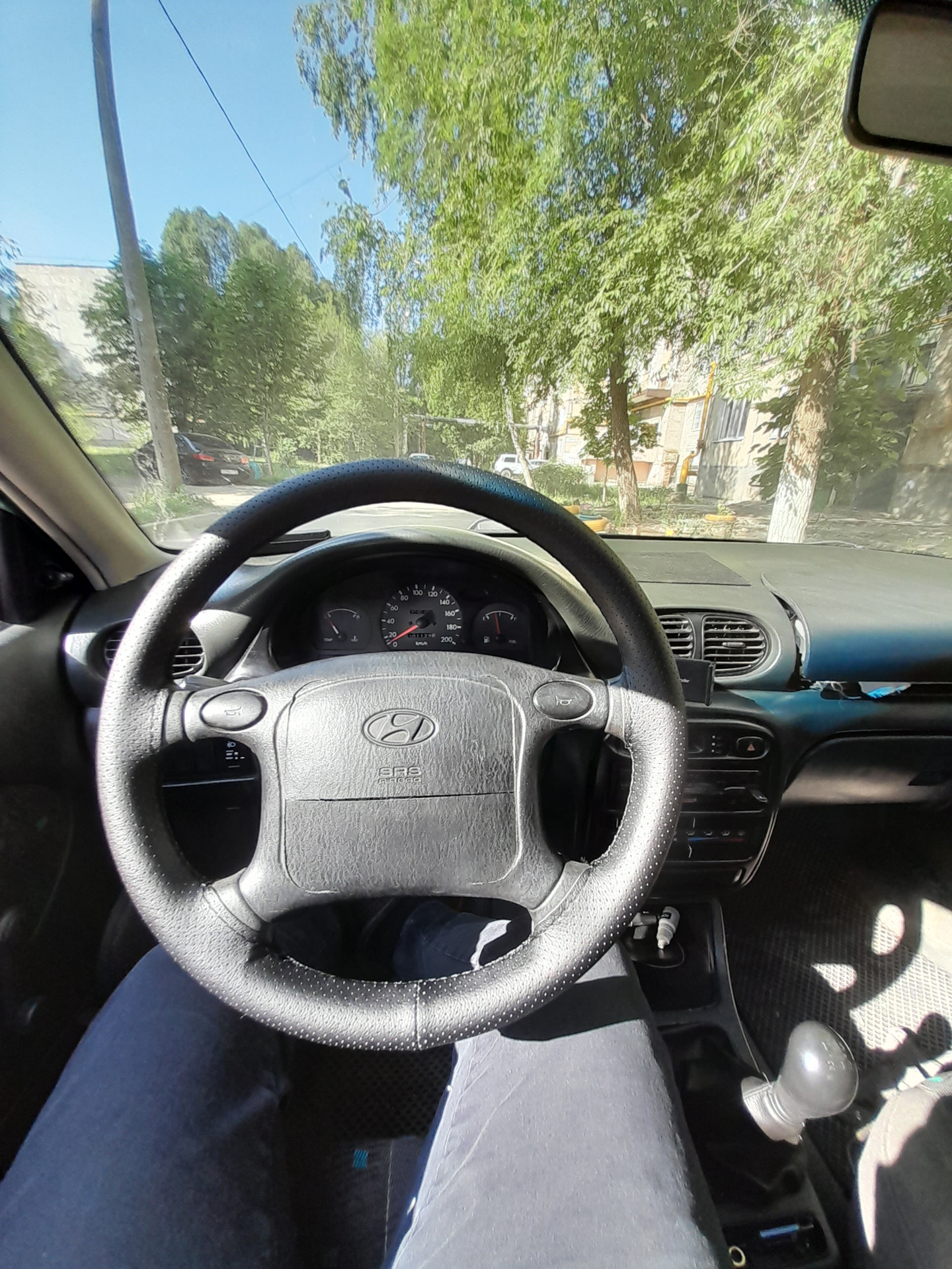 Отправляю машину в кузовной — Hyundai Accent (1G), 1,3 л, 1997 года ...