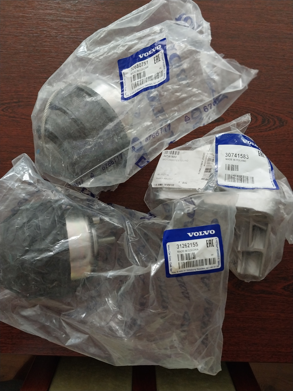 Подушечки забрал сегодня)) — Volvo XC90 (1G), 2,4 л, 2010 года ...