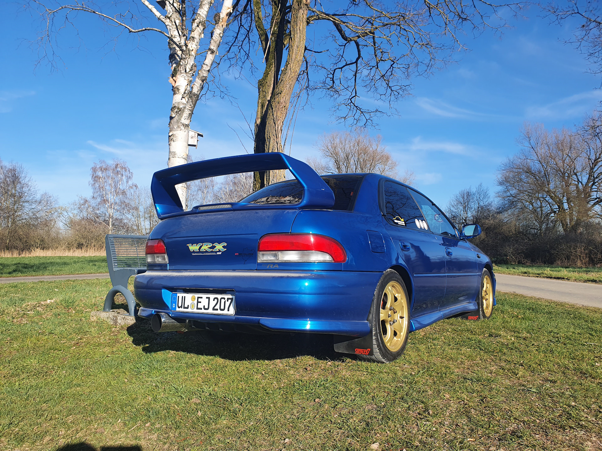 №76 Первые тёплые деньки… — Subaru Impreza WRX (GC/GL), 2 л, 1999 года ...