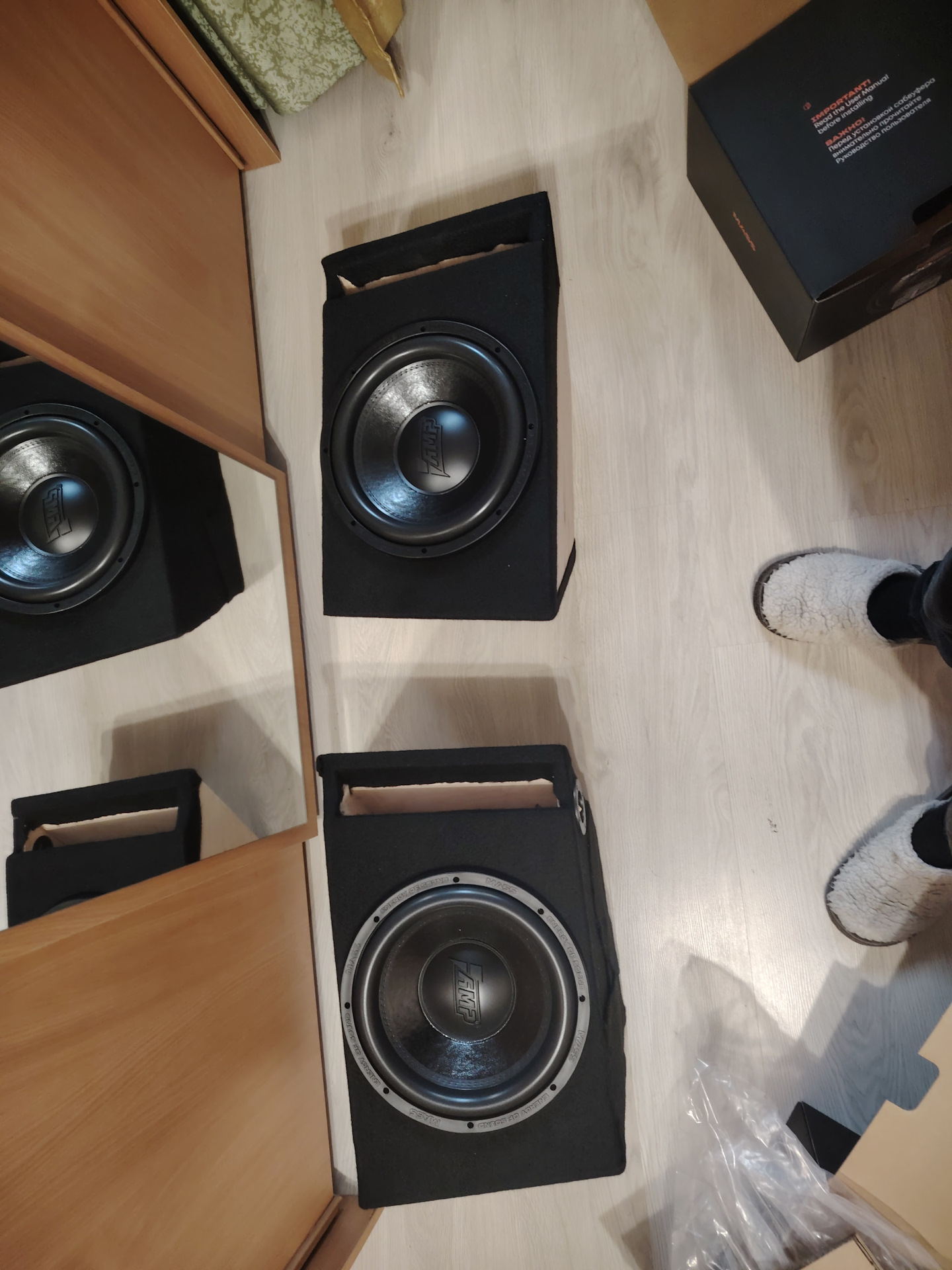 Продолжение установки двух стелс сабов на хендай соната тагаз 4 ...