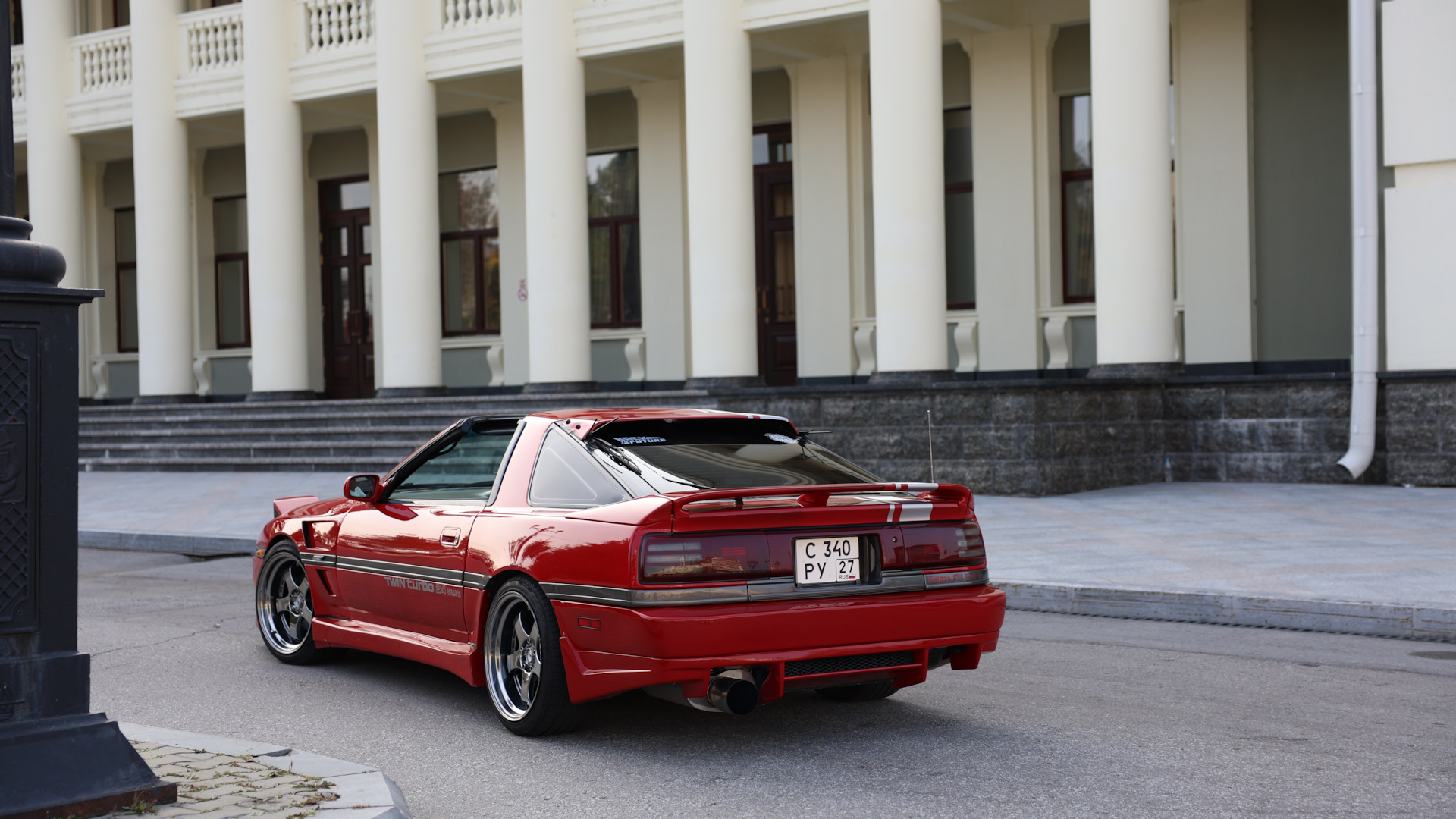 Toyota Supra (70) 2.0 бензиновый 1990 | GA70 Wide body Aero top на DRIVE2