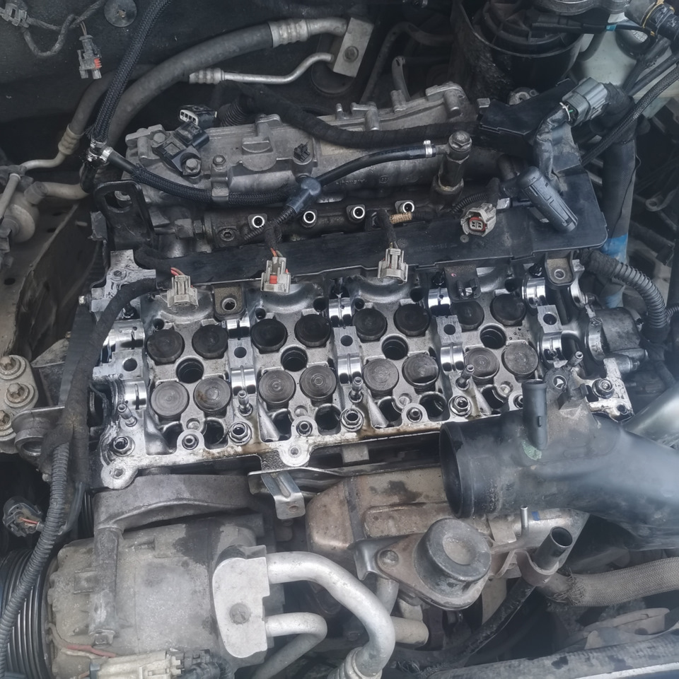 Регулировка клапанов 1.7 dtr — Opel Astra H, 1,7 л, 2009 года ...