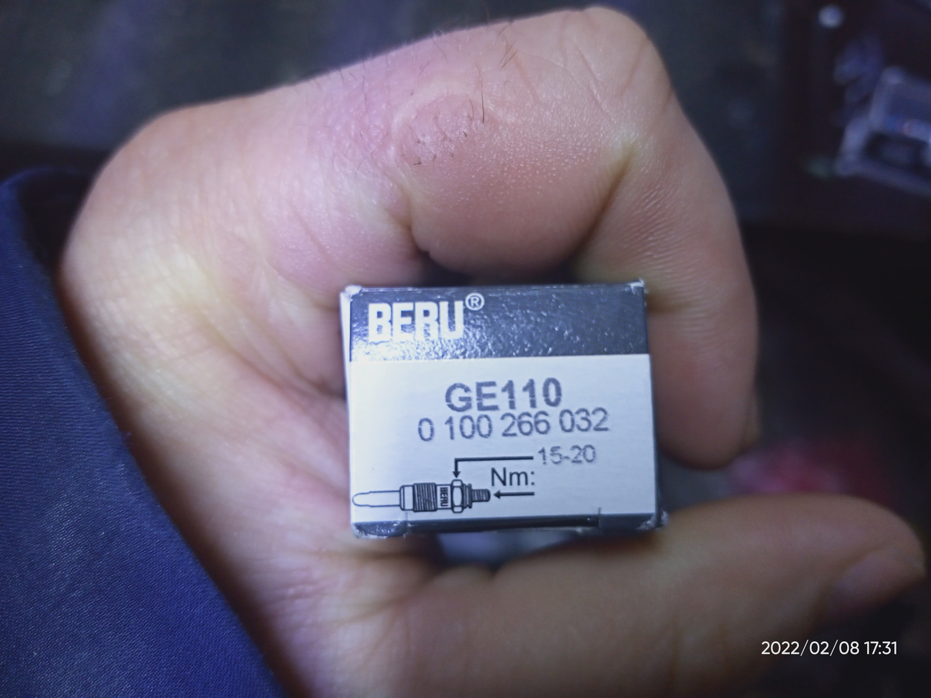 Beru GE110 Свечи накаливания — Renault Megane III, 1,5 л., 2010 года ...