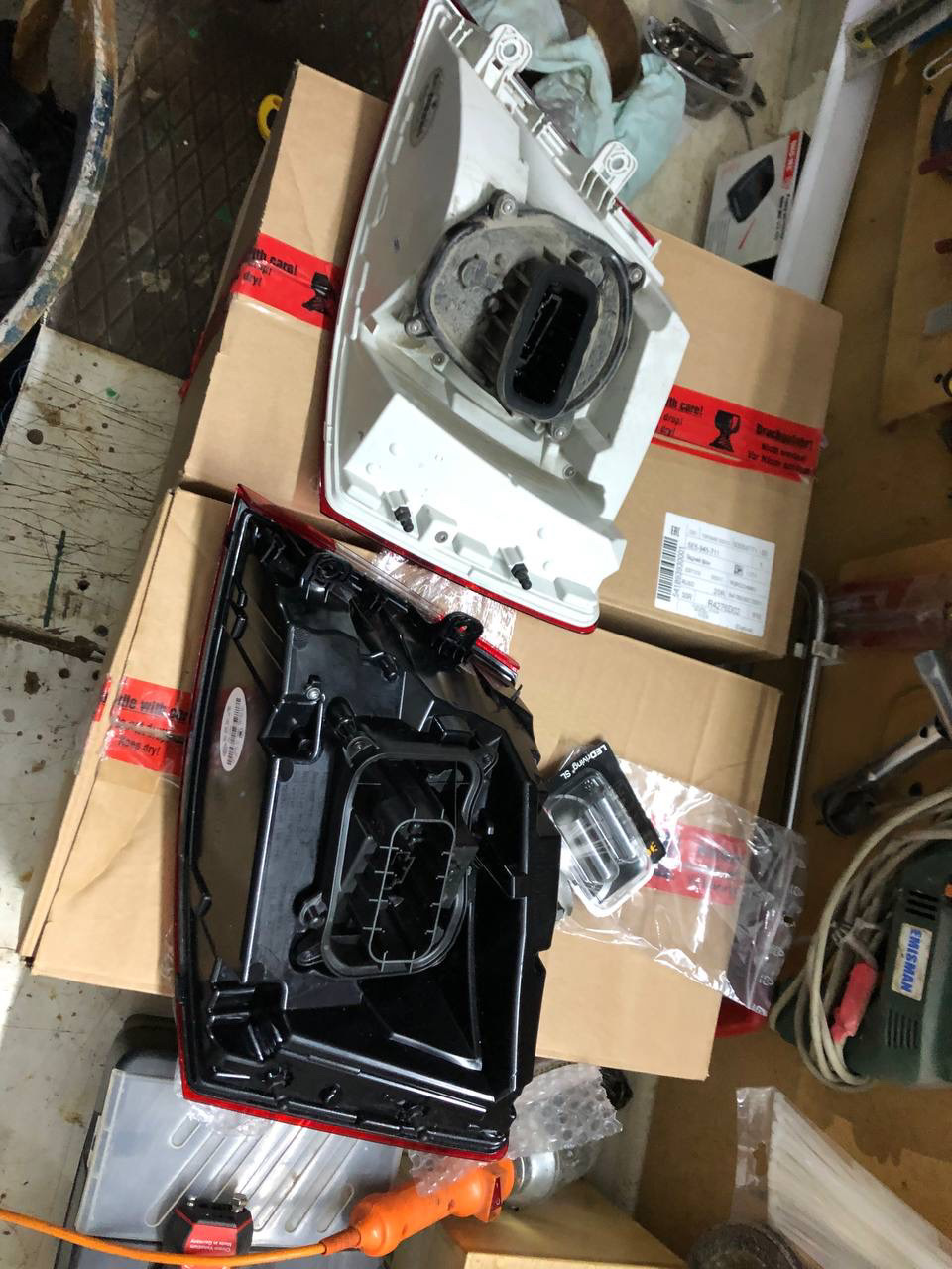 #43 Фонари High LED на месте — Skoda Octavia A7 Mk3, 1,4 л, 2019 года ...