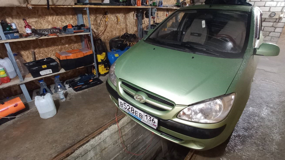 Hyundai Getz 1.4 бензиновый 2008 | поповозка на DRIVE2