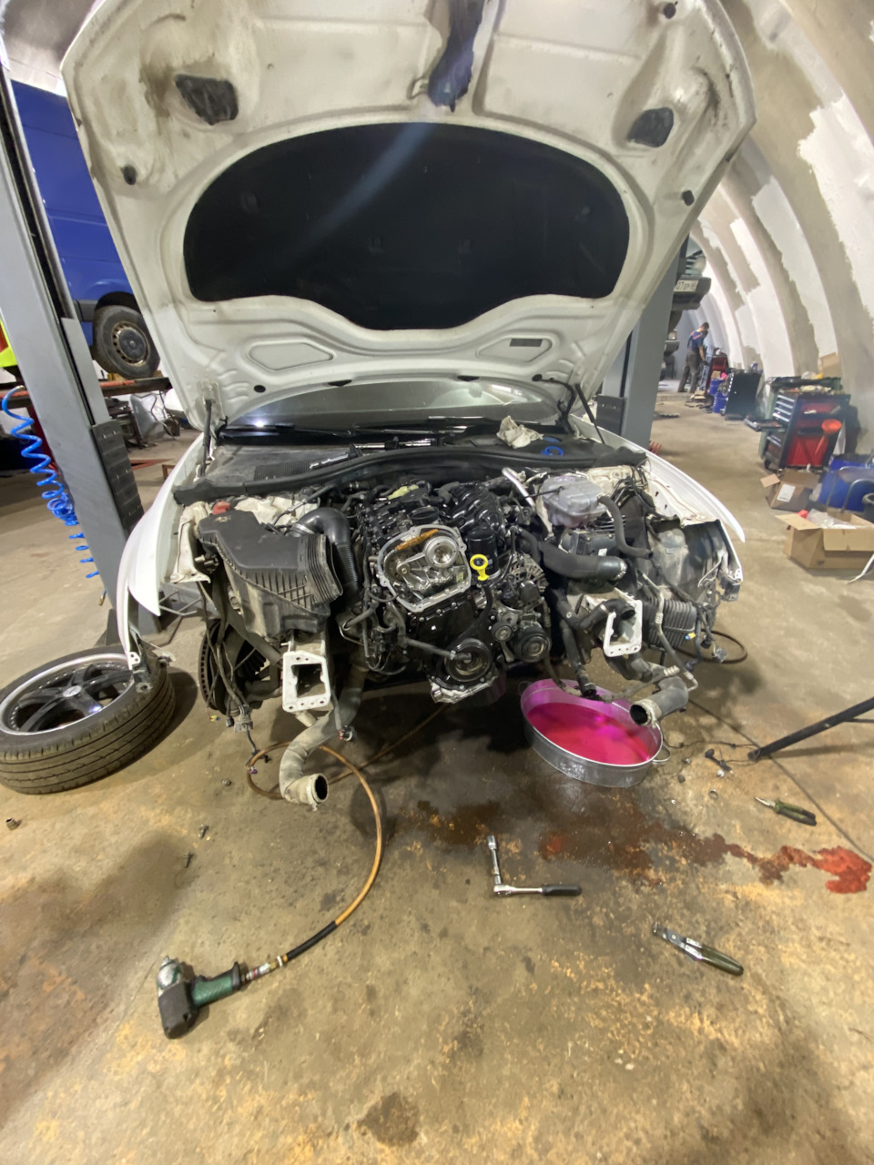 Капитальный ремонт двигателя Vag 2.0 TFSI — Audi A6 (C7), 2 л, 2011 ...