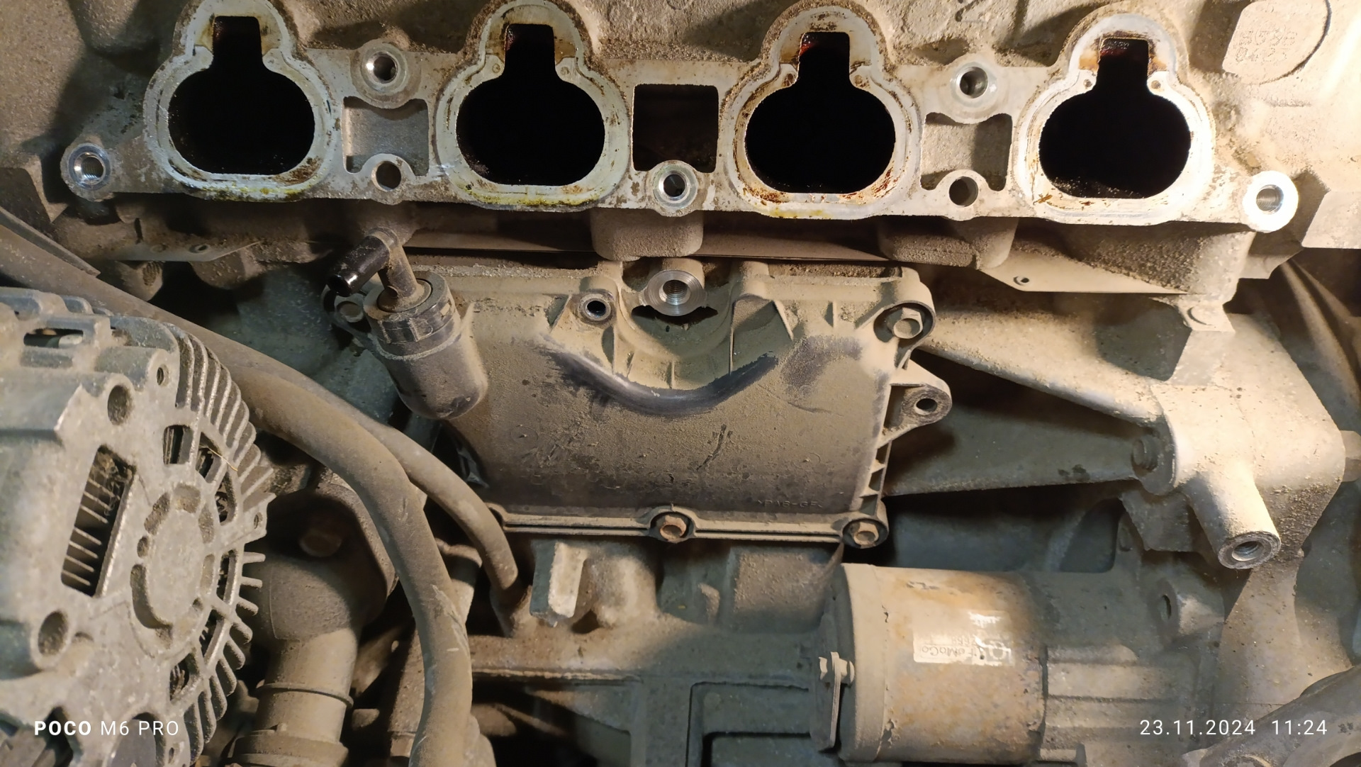 Замена датчика детонации — Mazda 3 (2G) BL, 1,6 л, 2012 года ...