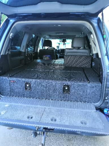 Органайзер в багажник — Toyota Land Cruiser 200, 4,5 л, 2010 года ...