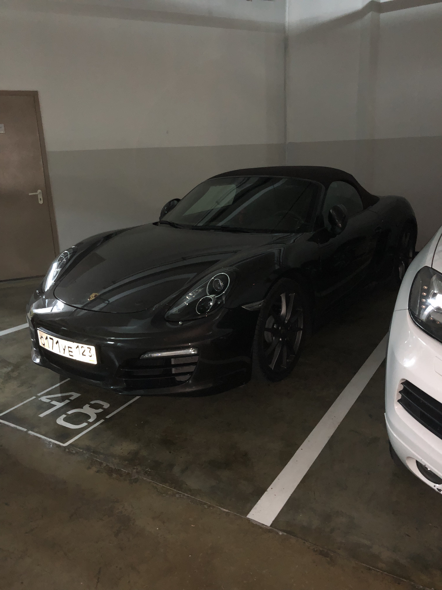 Неожиданная встреча — Porsche Boxster (981), 2,9 л, 2012 года | встреча ...
