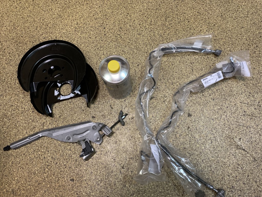 55. Установка ЗДТ. Задние дисковые тормоза PR-1KT (с заменой балки ...