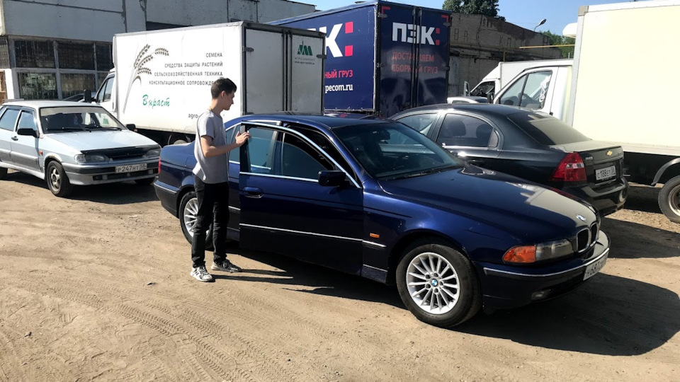 Добавляем опции 555 и 662 — BMW 5 series (E39), 2 л, 1998 года | своими ...