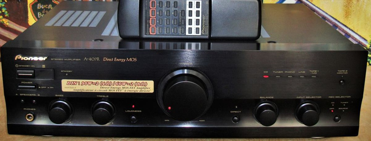 1996 — 2012 DEMOS (Direct Energy MOS): Pioneer A-405, A-605, A-407, a-607, A-109, A-209, A-509 ...