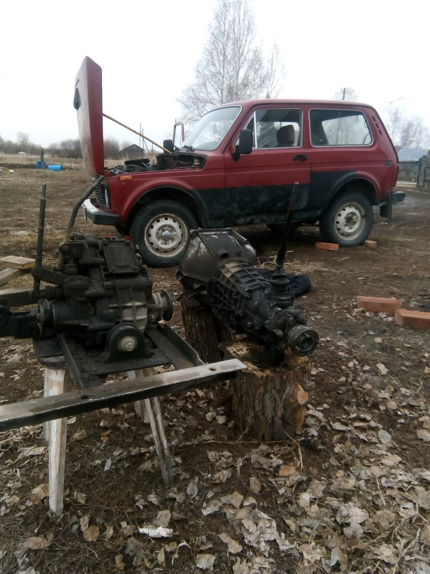Весна 2023… — Lada 4x4 3D, 1,7 л, 1996 года | поломка | DRIVE2