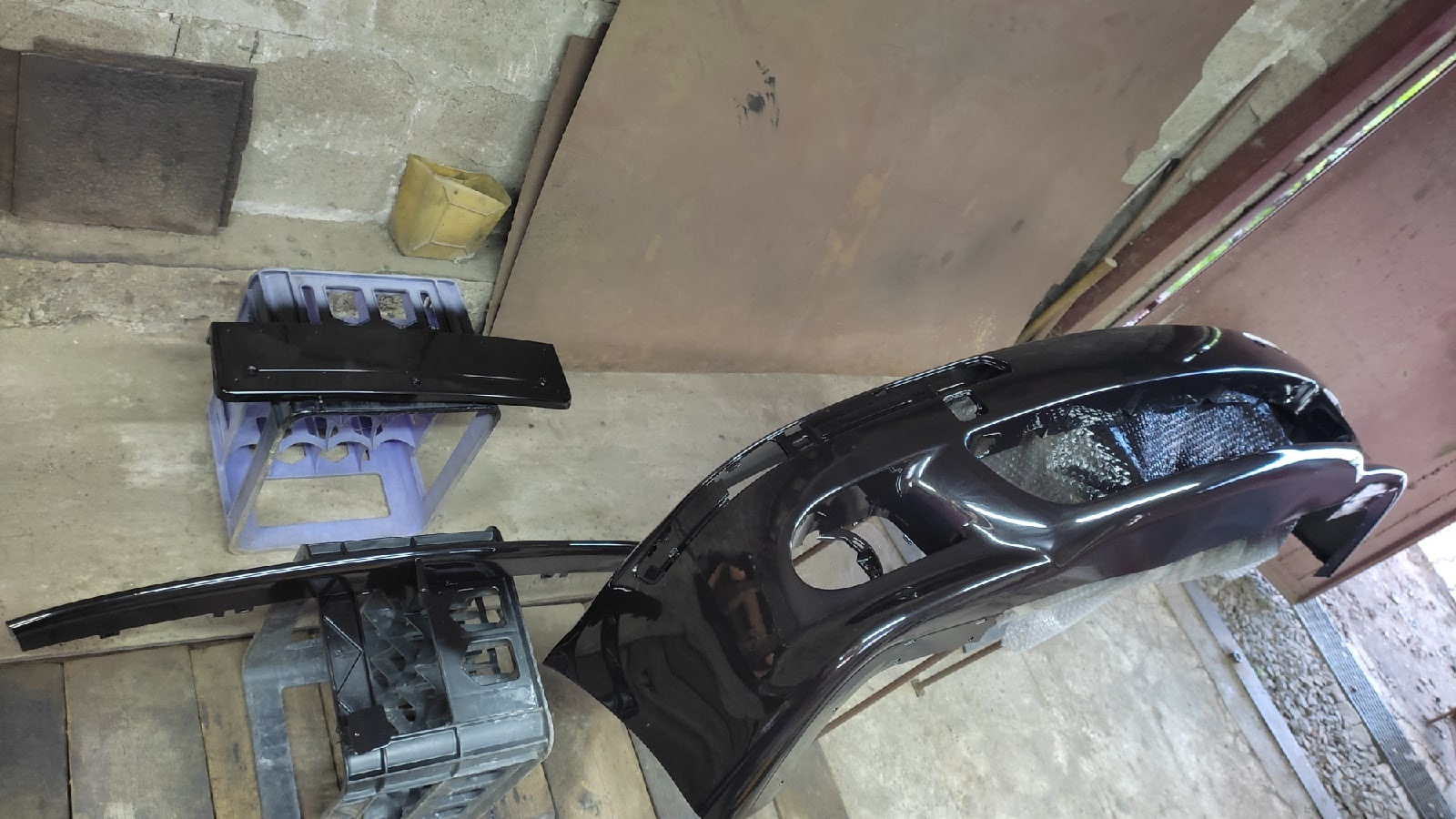 Передний М бампер — BMW 5 series (E39), 2,5 л, 2001 года | своими ...