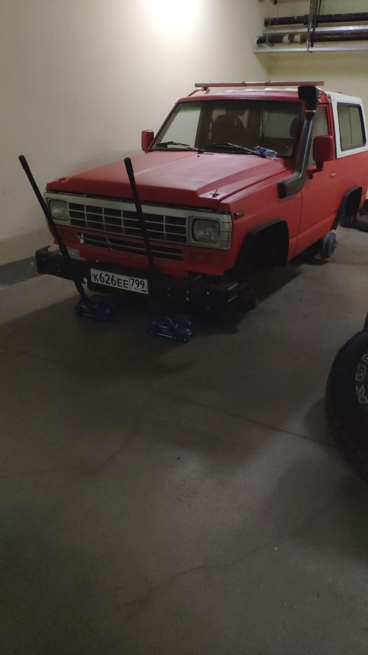 Установка 33 сафарей — Nissan Patrol (K160), 3,2 л, 1987 года | шины ...