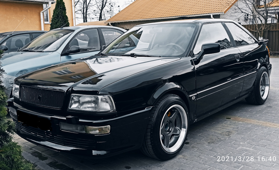Audi coupe на Brock B1 — Audi Coupe (89,8B), 2,3 л, 1989 года ...