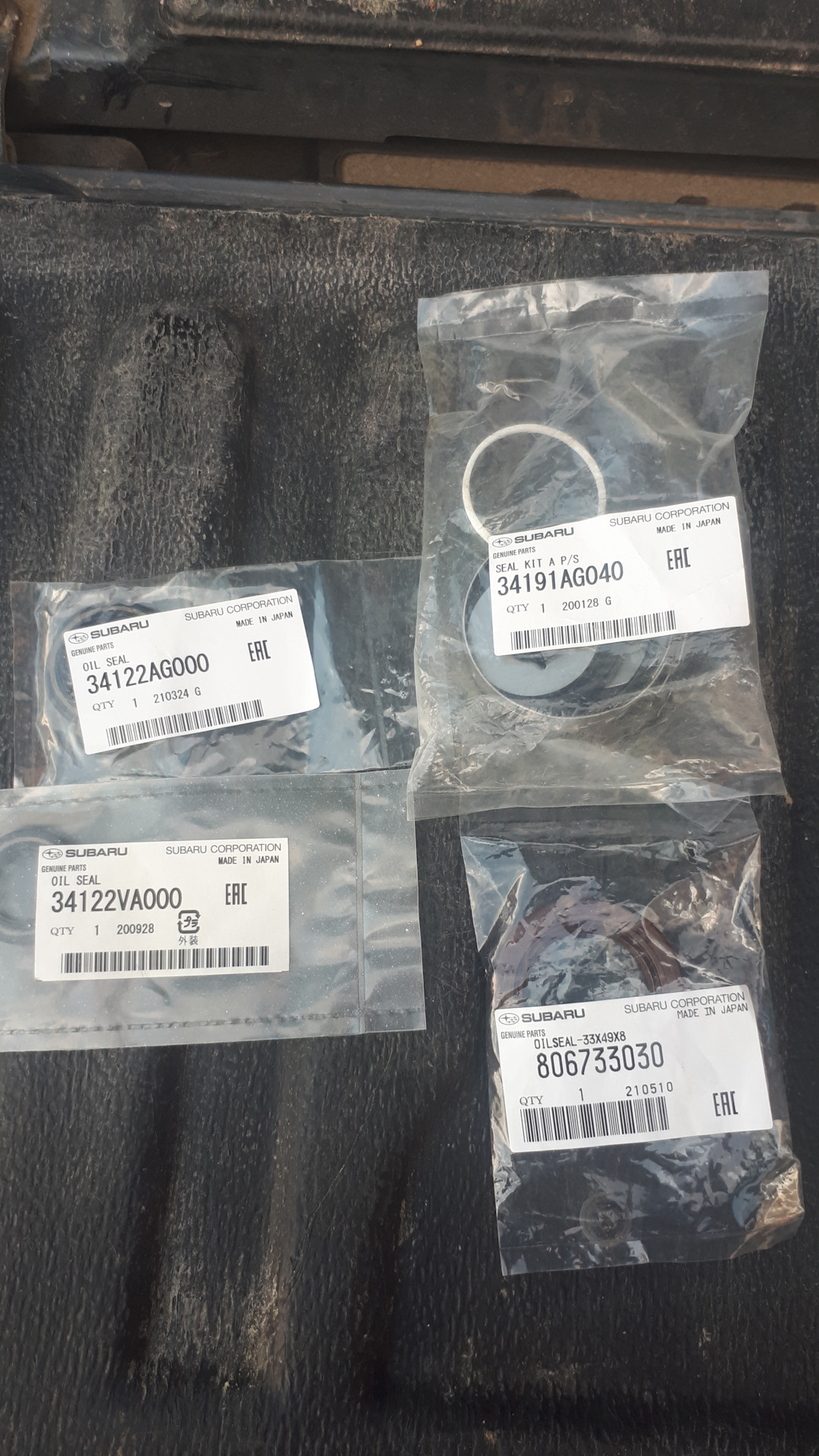 Большое ТО двигателя EJ204 — Subaru Impreza (GE/GH), 1,5 л, 2008 года ...