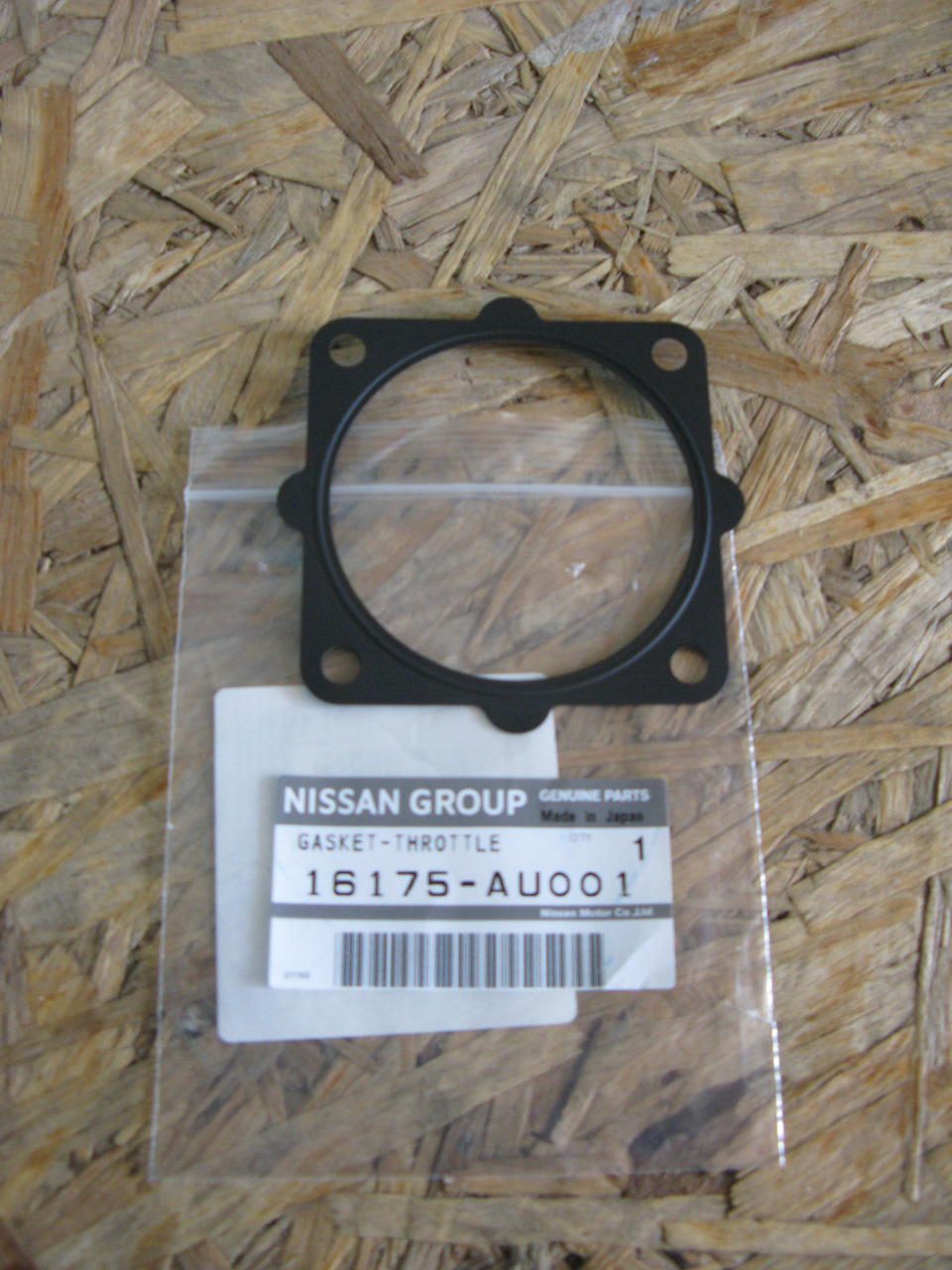 16175AU001 ПРОКЛ. КОРПУСА ДРОС. ЗАСЛОНКИ QG16/QG18 (P12EV10M) NISSAN ...