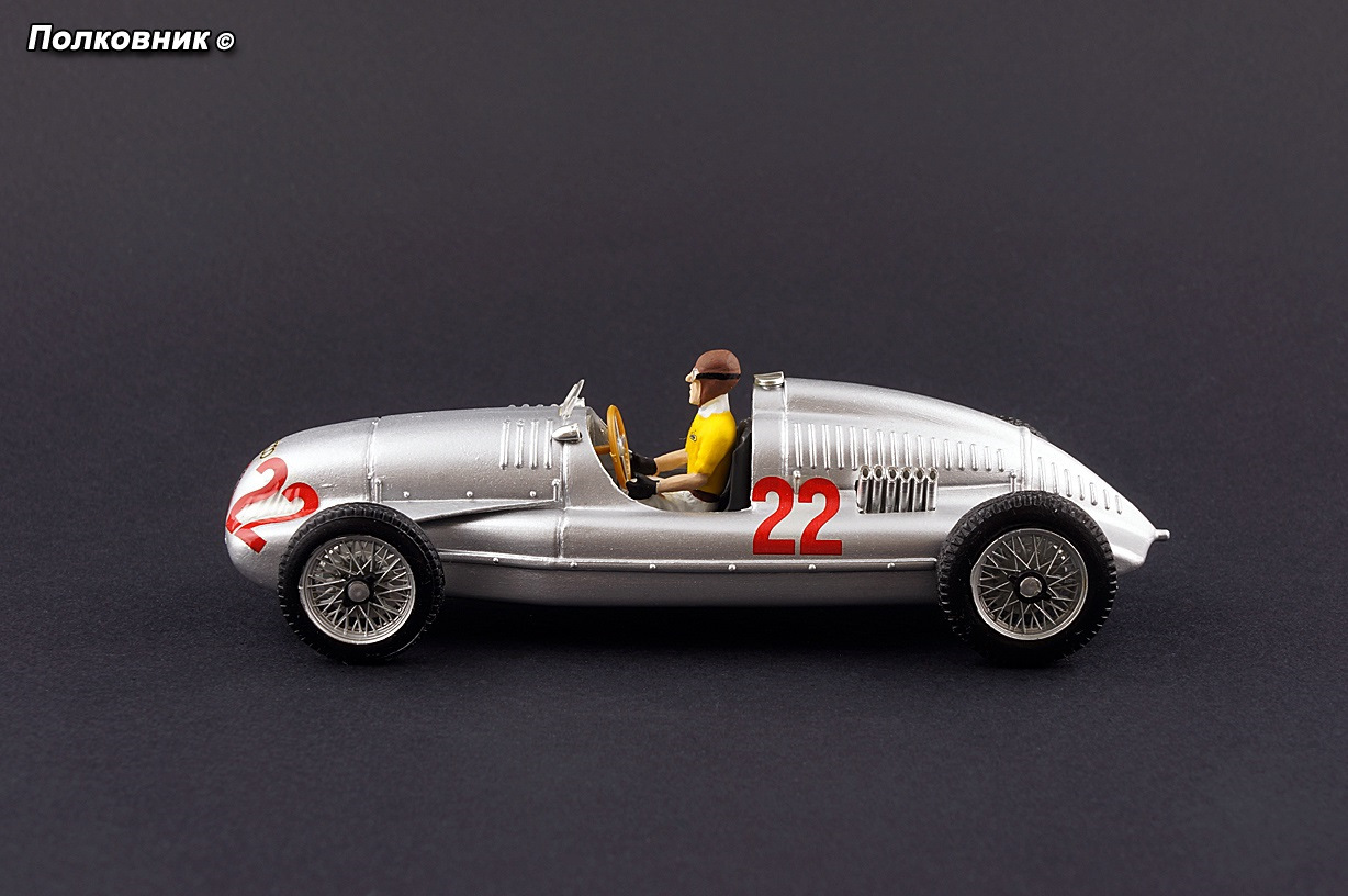 1938 Auto Union Type D #22 Winner Italian GP Tazio Nuvolari (Brumm. Tazio Nuvolari Limited ...