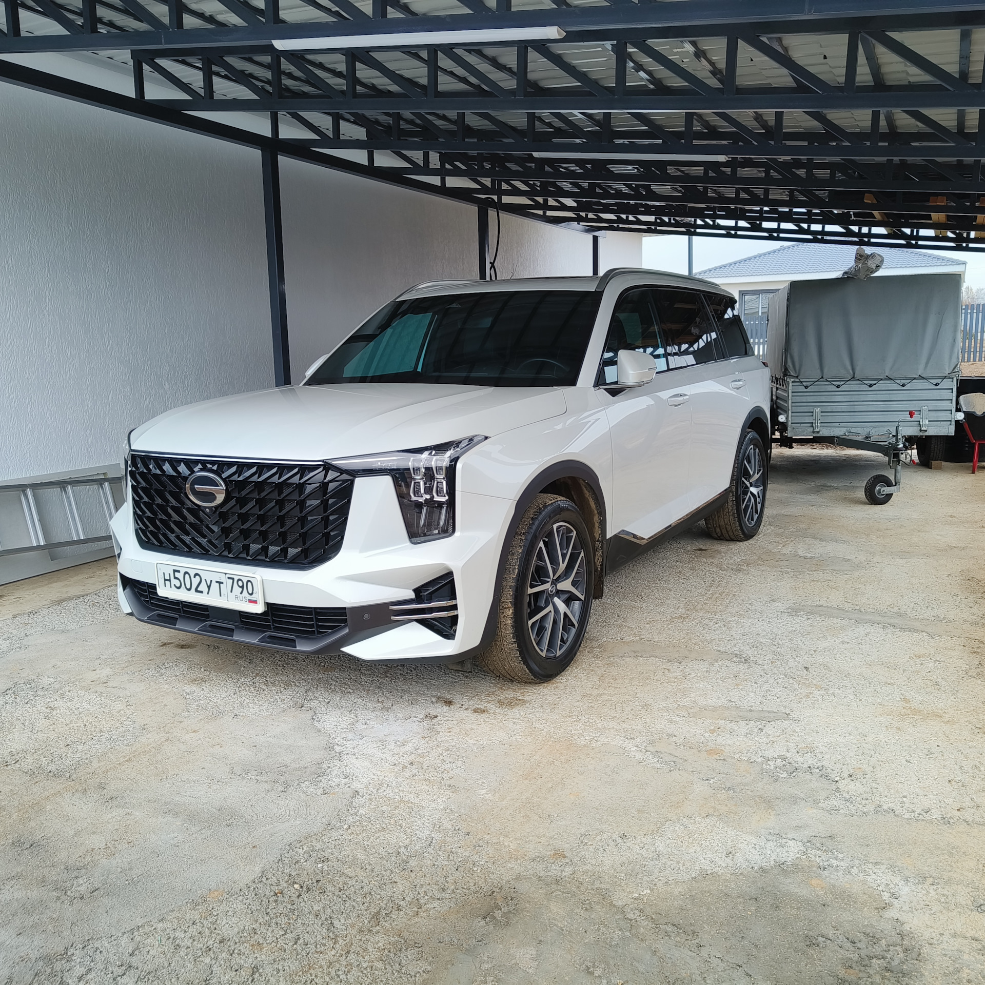 Год с GAC GS8 — GAC GS8 (2G), 2 л, 2023 года | наблюдение | DRIVE2