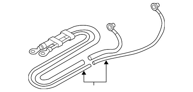 61129125036 Плюсовой провод батареи BMW | Запчасти на DRIVE2