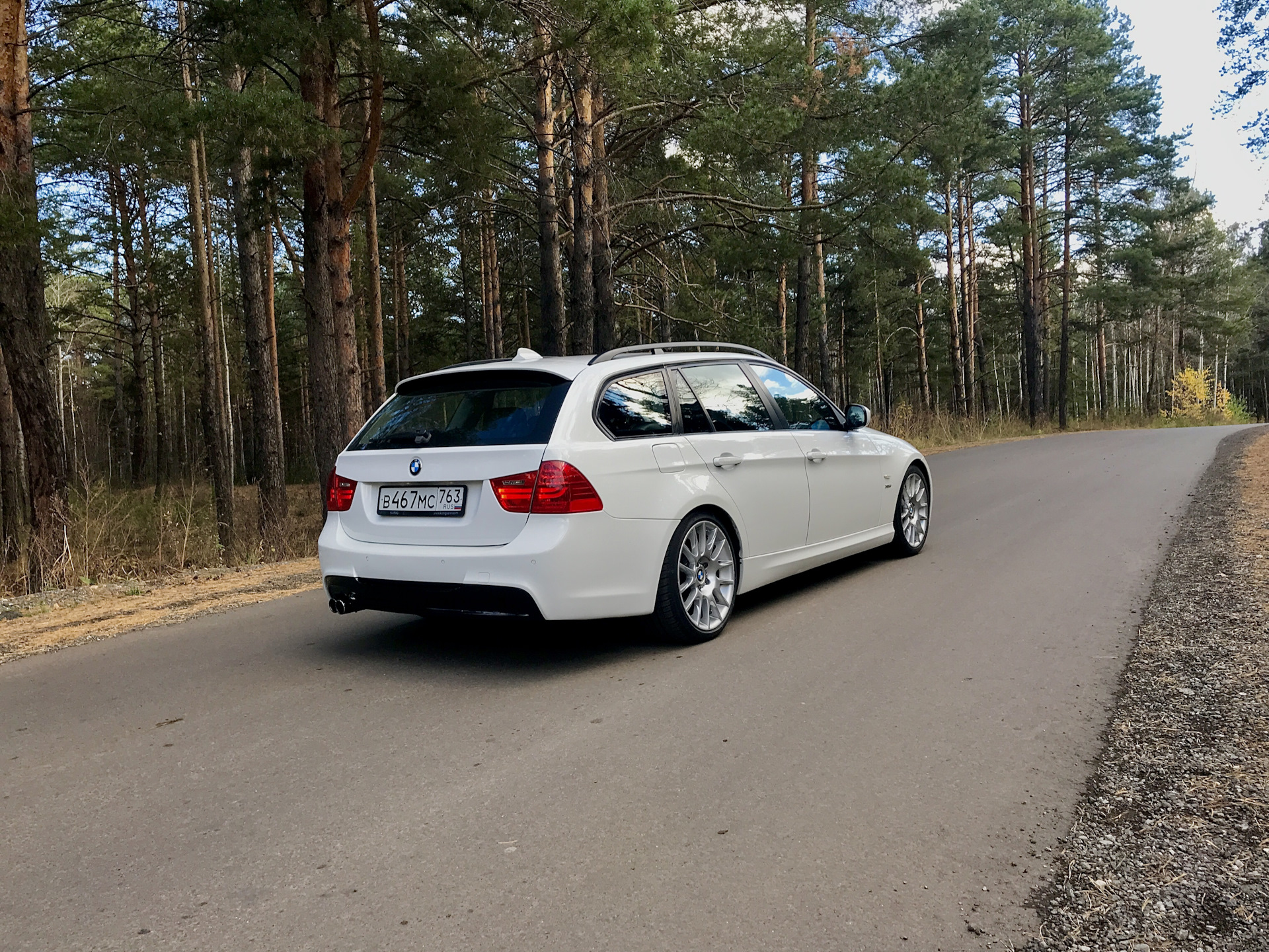 BBS Motorsport 216 — BMW 3 series Touring (E91), 2,5 л, 2008 года | просто так | DRIVE2