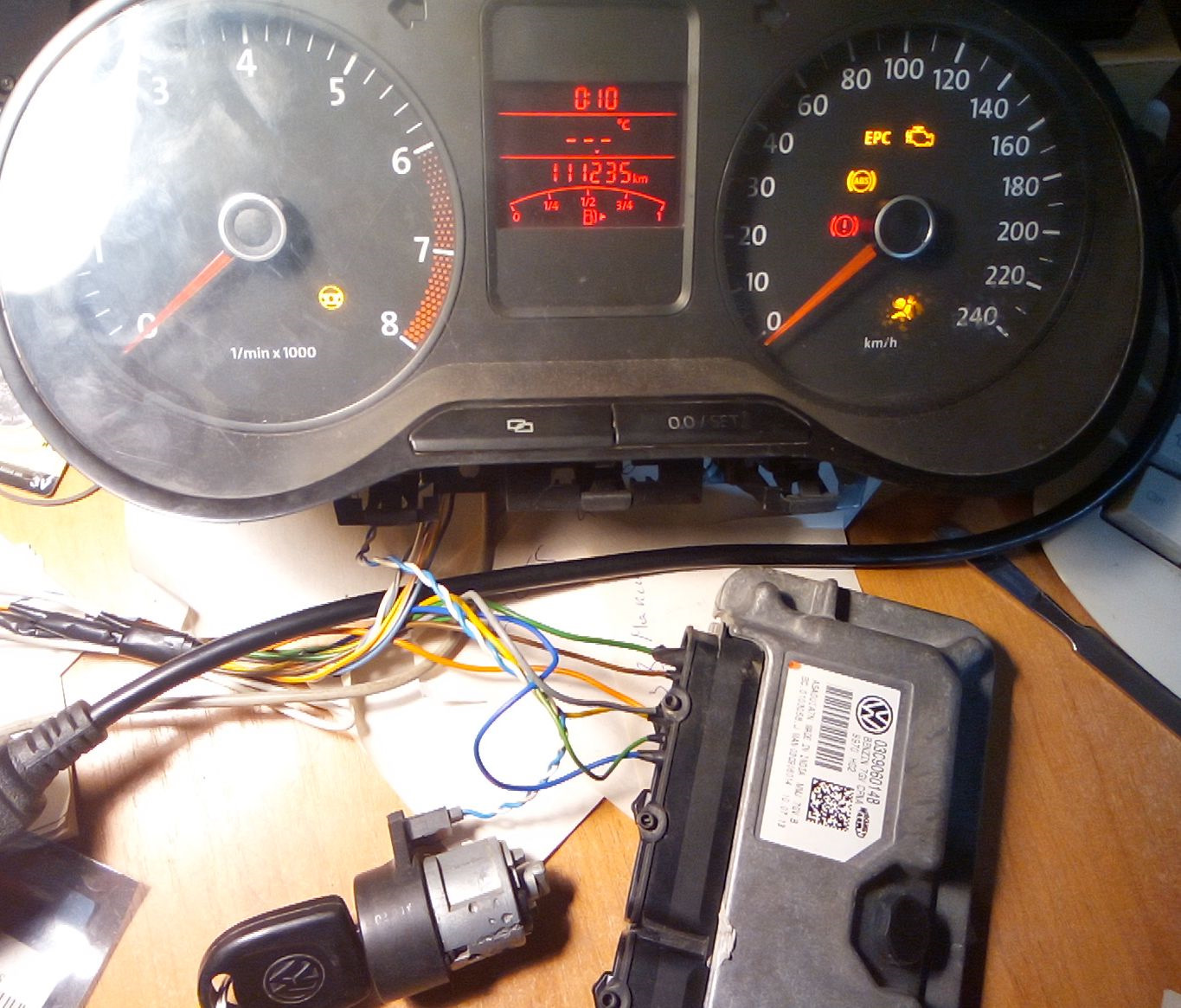 VW Polo IAW 7GV иммо офф immo off и синхронизация — DRIVE2