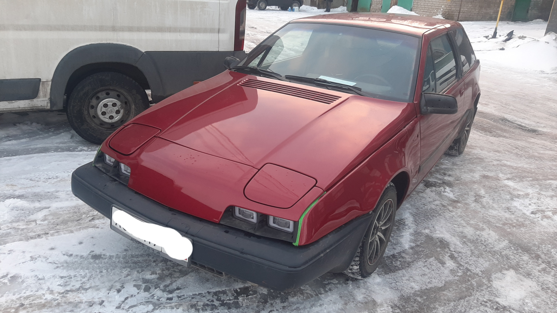 Осторожно, окрашено ! — Volvo 480, 1,7 л, 1990 года | своими руками | DRIVE2