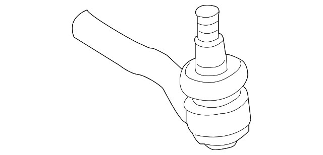 A2033304003 Наконечник тяги рулевой Mercedes | Запчасти на DRIVE2
