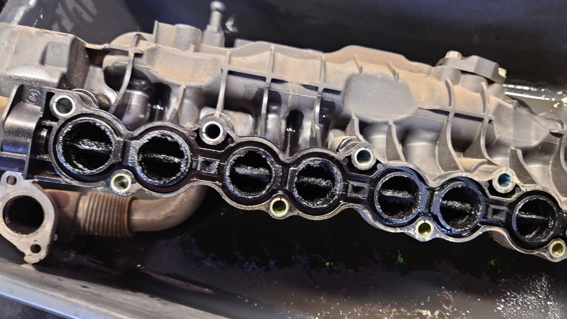 Замена свечей накала и реле + чистка впускного коллектора — KIA ...