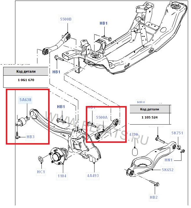 Частичный ремонт задней подвески — Ford Focus Wagon II, 1,8 л, 2008 ...