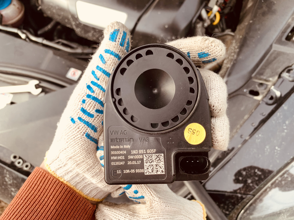 1K0951605F Блок управления сигнализацией VAG | Запчасти на DRIVE2