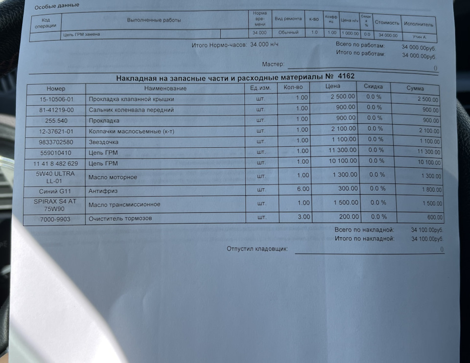 Большое ТО — BMW 1 series (F20), 1,6 л, 2014 года | плановое ТО | DRIVE2