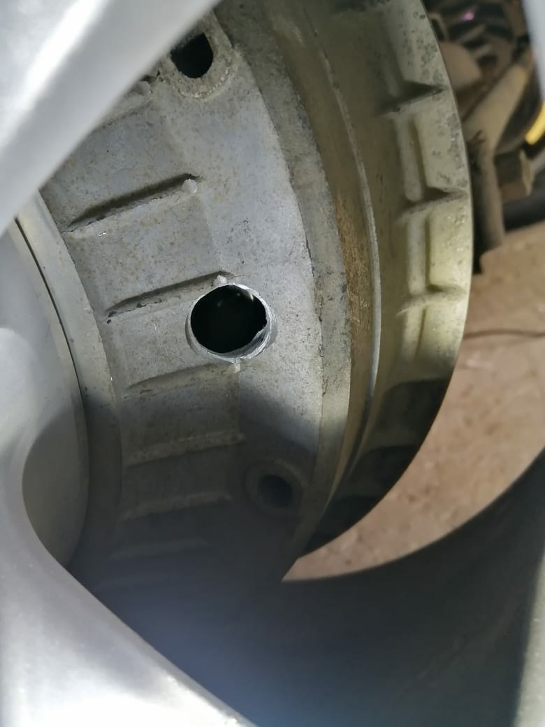 Доработка задних тормозов Нива 21214 — Lada 4x4 3D, 1,7 л, 2013 года ...