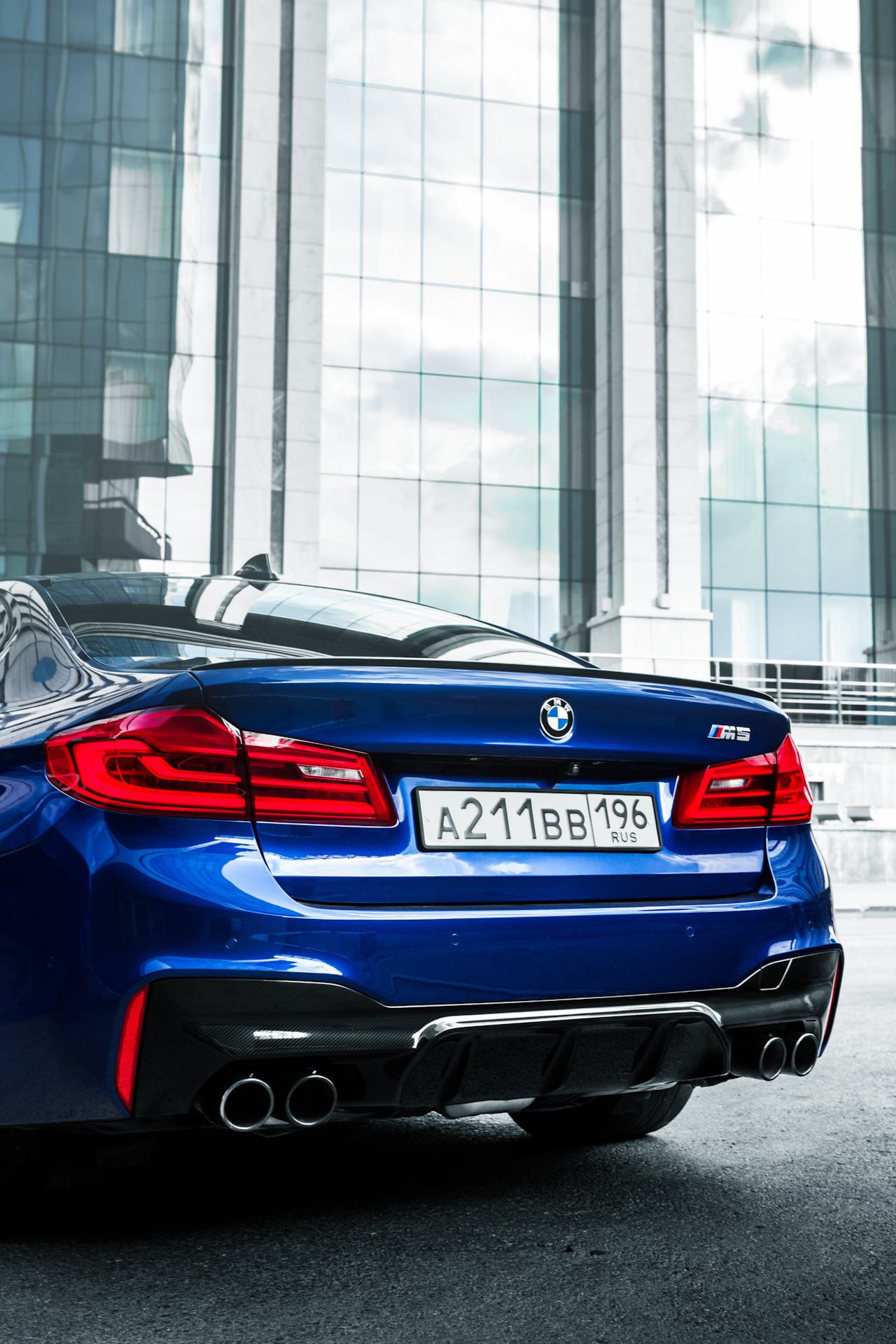 Фото — BMW M5 (F90), 4,4 л, 2018 года | фотография | DRIVE2