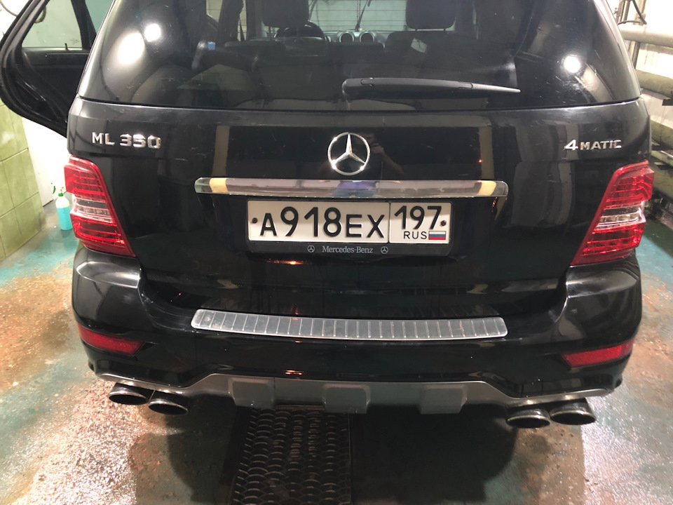 Финишная прямая — Mercedes-Benz M-Class (W164), 3,5 л, 2007 года ...