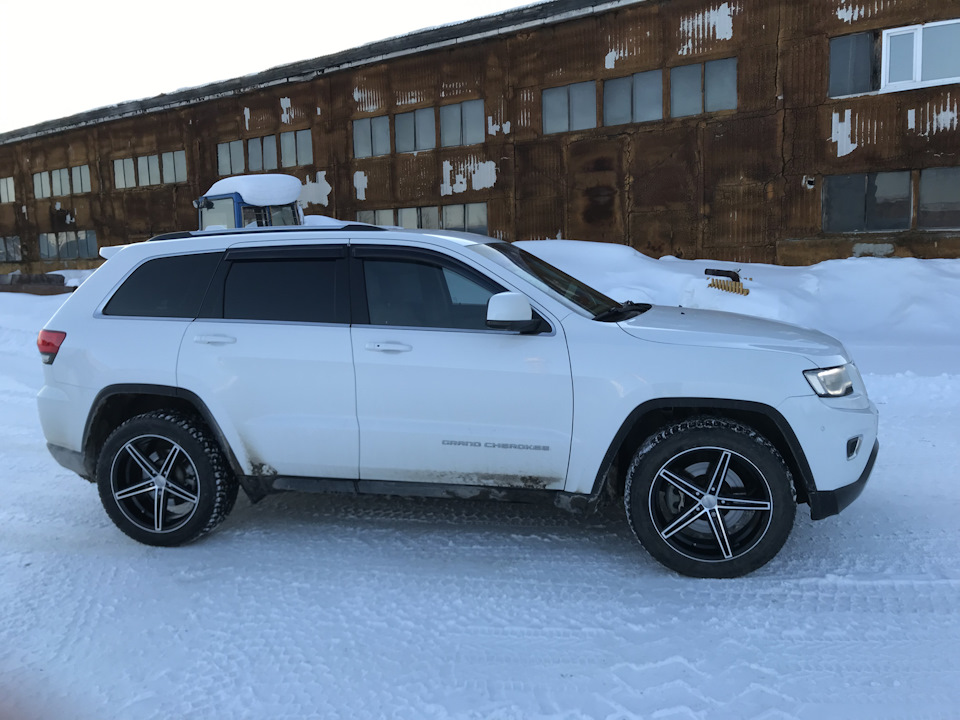Переход на R20 — Jeep Grand Cherokee (WK2), 3 л, 2013 года | колёсные ...