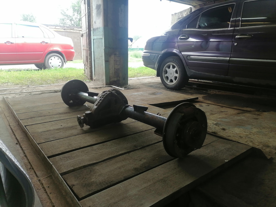 Новый задний мост)) (07.2020) — ГАЗ 3111, 2,5 л, 2001 года | запчасти ...