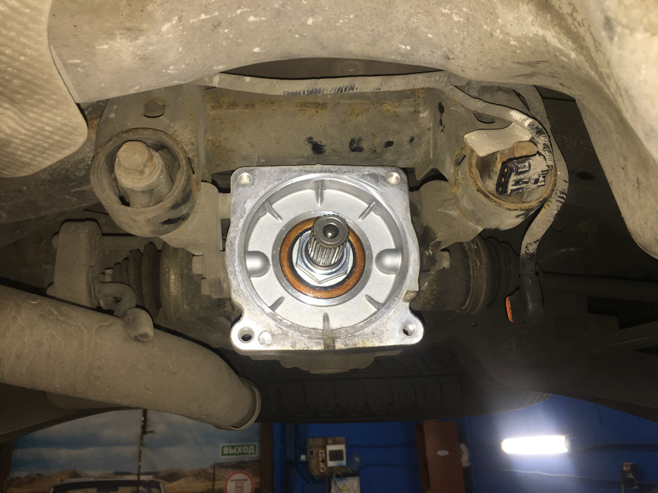 Хендай Санта Фе 3 дизель/Акпп замена раздатки и профилактика муфты ...